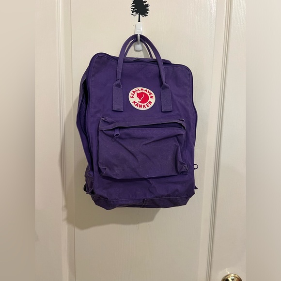 Fjallraven | Bags | Fjallraven Kanken 3 Purple Backpack | Poshmark